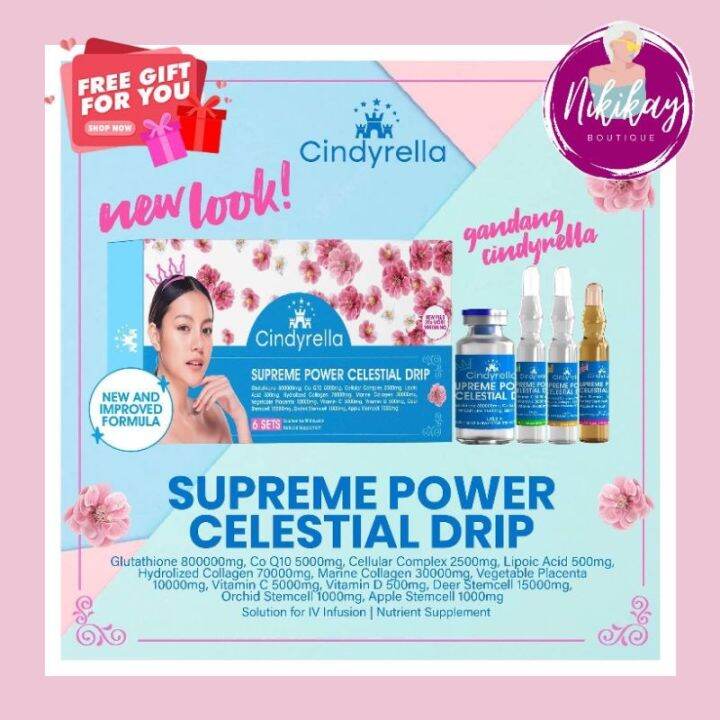 Cindyrella Supreme Power Celestial Drip Set | Lazada PH