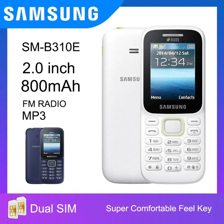 【Ready Stock】 Samsung Original Mobile Phone B310E high quality Basic ...