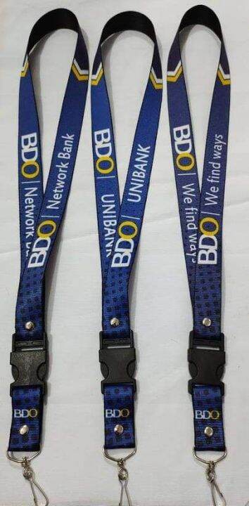 BDO ID LACE/LANYARDS | Lazada PH