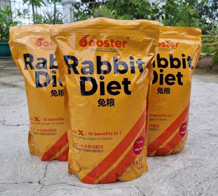 Timothy Based Rabbit Pellets (Booster X Rabbit Diet) | Lazada PH