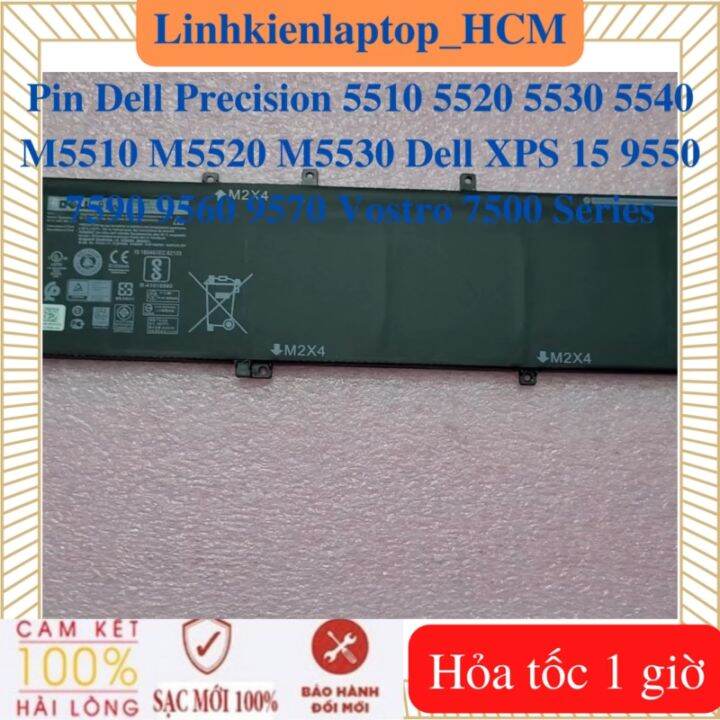 Pin laptop Dell Precision 5510 5520 5530 5540 M5510 M5520 M5530 , Dell ...