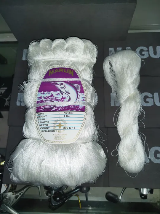 Benang NiLON MARLIN PUTIH NO. 3 / D 3 | Lazada Indonesia