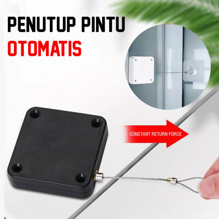Alat Penutup Pintu Otomatis Tempel Tanpa Paku Automatic Door Closer ...