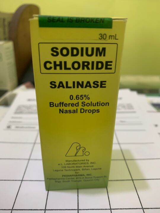 Salinase 0.65% 30 ml Nasal Drops | Lazada PH