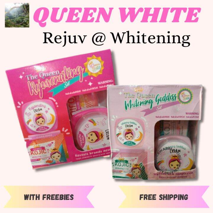QUEEN WHITE REJUVENATING SET OR WHITENING GODDESS REJUV MAINTENANCE ...