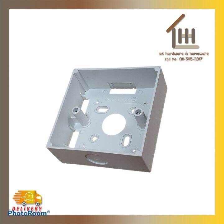 PVC Switch Box 3x3 | Lazada