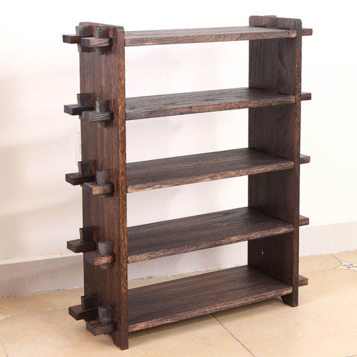 Japanese Tea Rack Paulownia Wood Solid Wood Tea Ceremony Antique ...