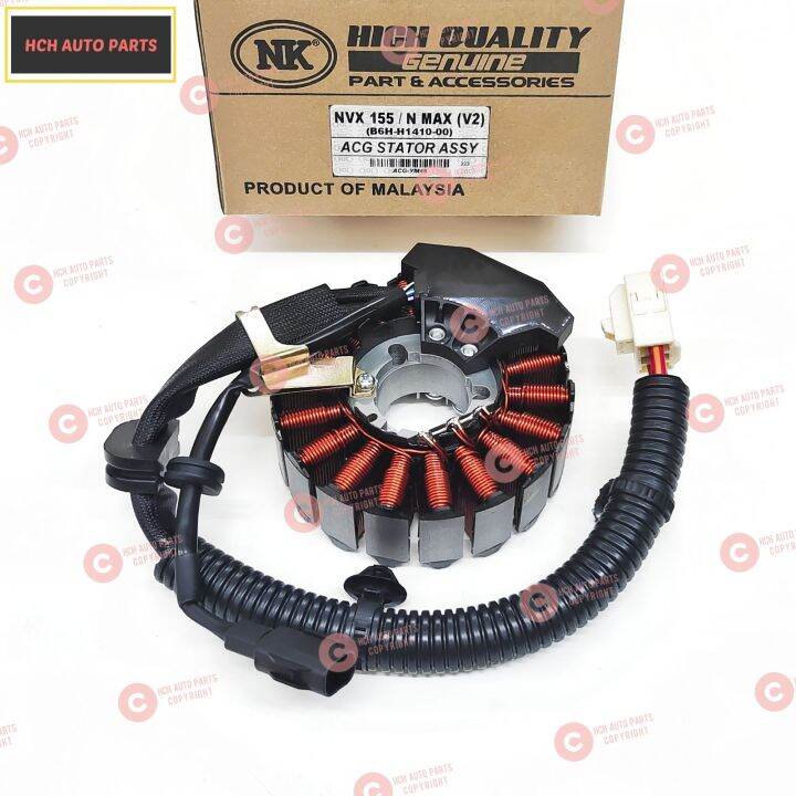 STATOR COIL COMP. / FIELD COIL ASSY - YAMAHA - NVX 155 -V2 NEW (B6H ...