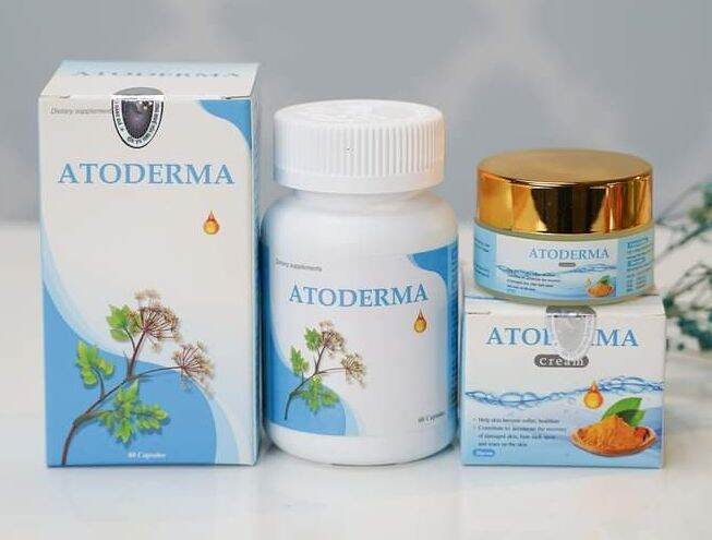 Atorderma Capsule & Cream - Treatment For Eczema, Itchy, Dermatitis ...