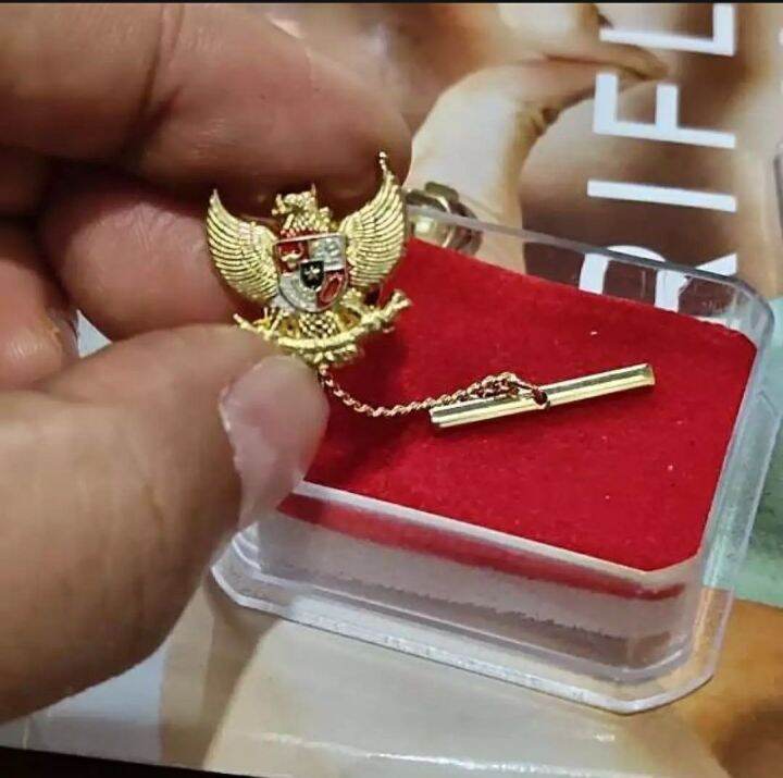 Pin Kerah Garuda Rantai/Pin Garuda Rantai | Lazada Indonesia