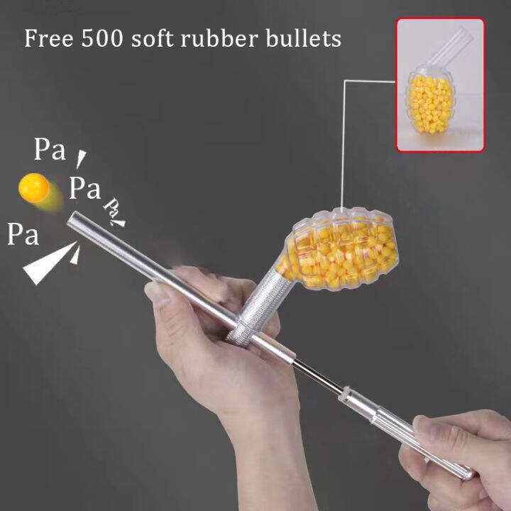 【Free 500 Soft Ball】Continuous Launcher Soft Pinball Launcher Small ...