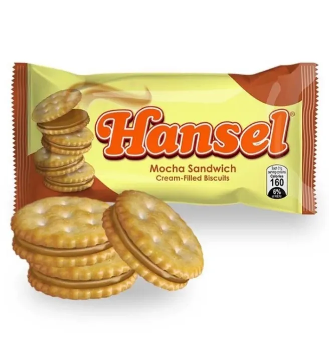 Hansel mocha / chocolate sandwich 10pieces | Lazada PH
