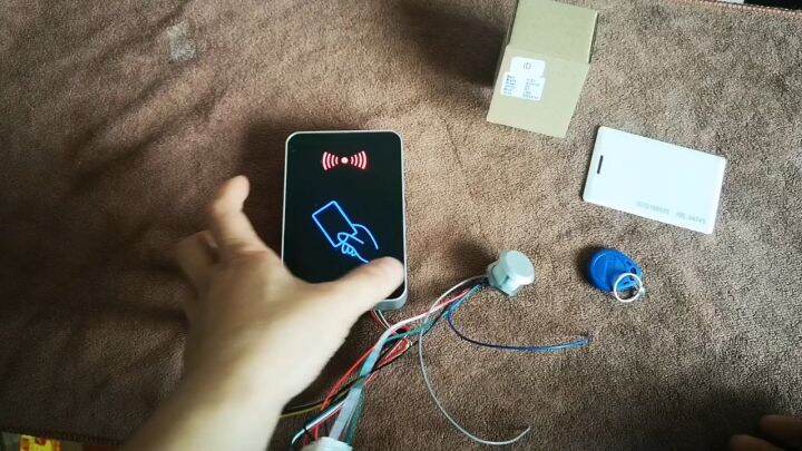 EM/NFC RFID Micro reader access waterproof IP65 mini card reader wg26 ...