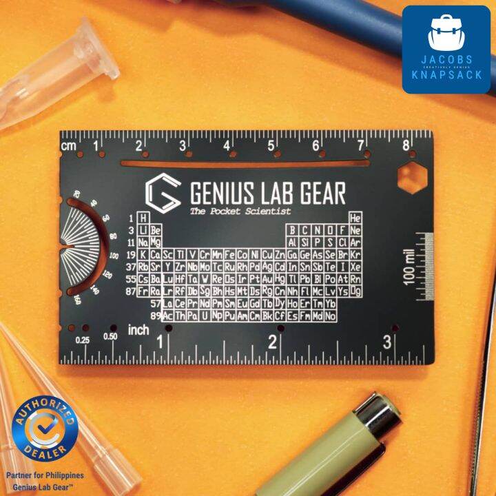 The Pocket Scientist Gift Wallet Science Ruler Scale and Unit ...