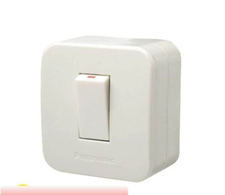 Panasonic Saklar Engkel Tunggal Outbow Pasang Tempel | Lazada Indonesia
