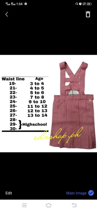 PALDA CHECKERED KINDER TO HIGH SCHOOL | Lazada PH