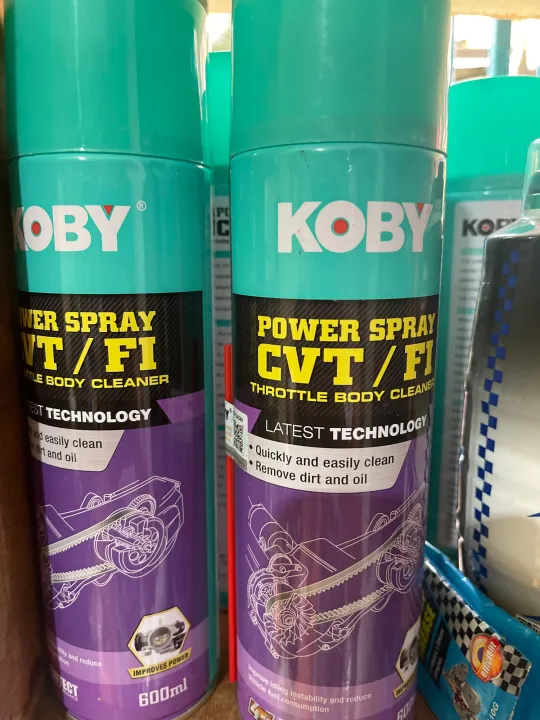 Koby throttle body 600ml (cvt/fi cleaner) | Lazada PH