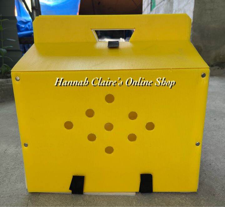 Folding Plastic Cockbox/Derby Box for Gamefowl size Double | Lazada PH