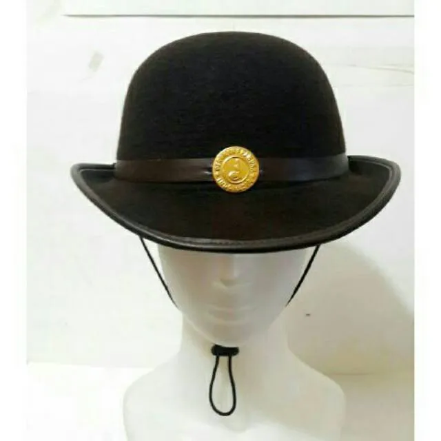 TOPI PRAMUKA PUTRI BONI LAKEN BLUDRU HALUS MODEL TOPI POLWAN | Lazada ...