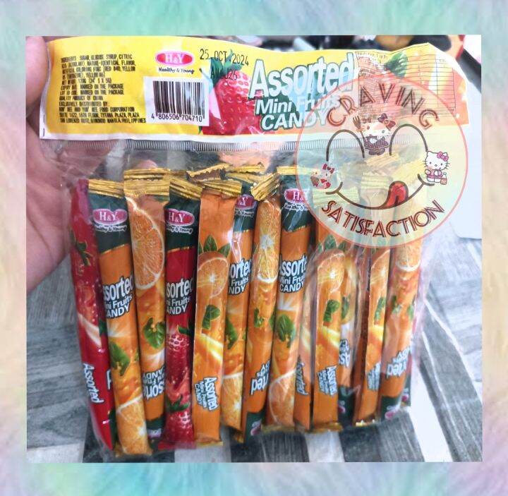 Assorted Mini Fruits Candy(24PCS/Pack) | Lazada PH