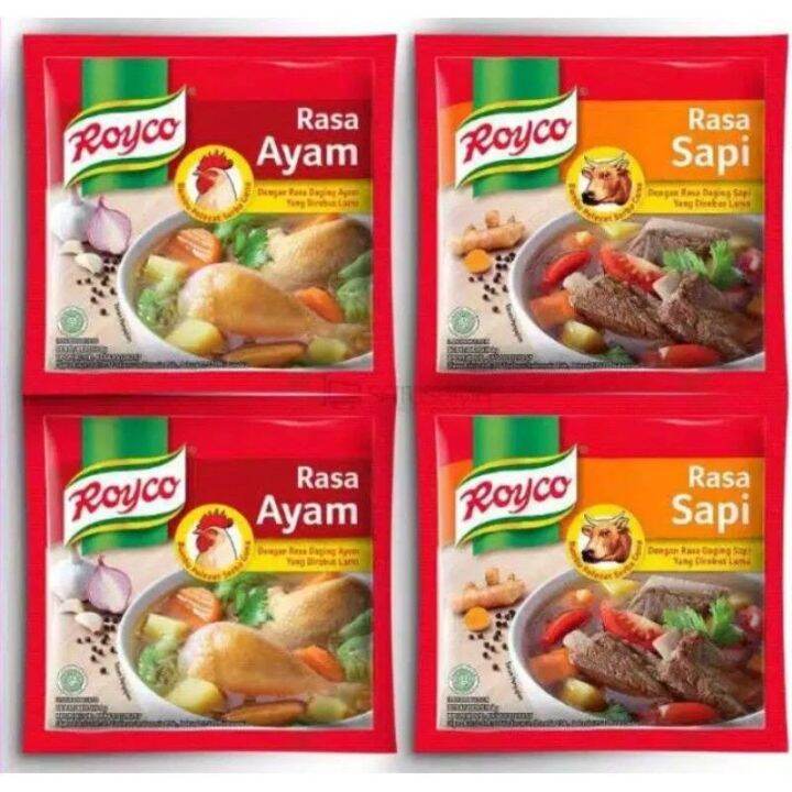 Royco Ayam Sapi Rencengan 8g x 12sachet / Bumbu Penyedap Rasa | Lazada ...