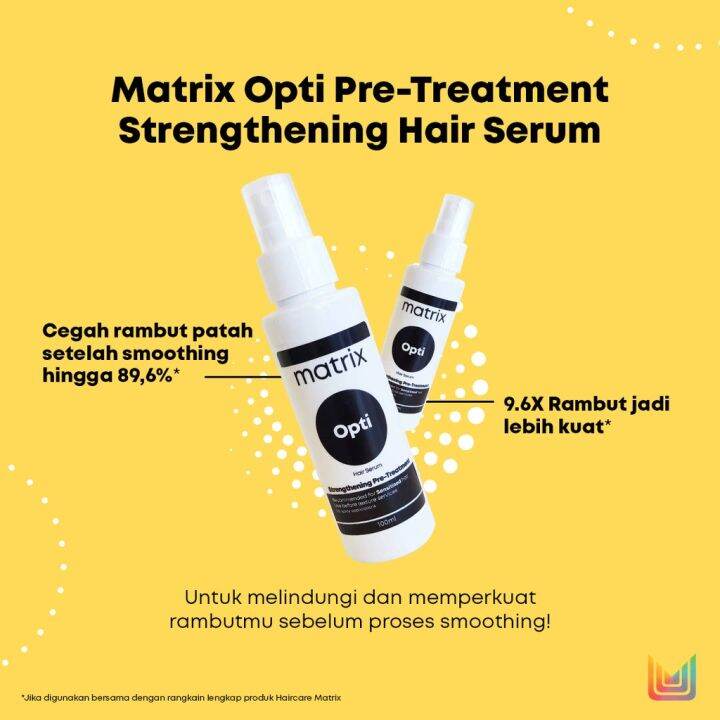MATRIX OPTI PRE-TREATMENT STRENGTHENING 100ML PRE TREATMENT HAIR SERUM ...