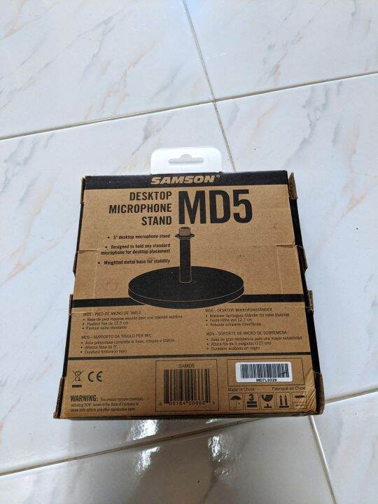 STAND KIC SAMSON MD5 DESKTOP MICROPHONE STAND | Lazada Indonesia