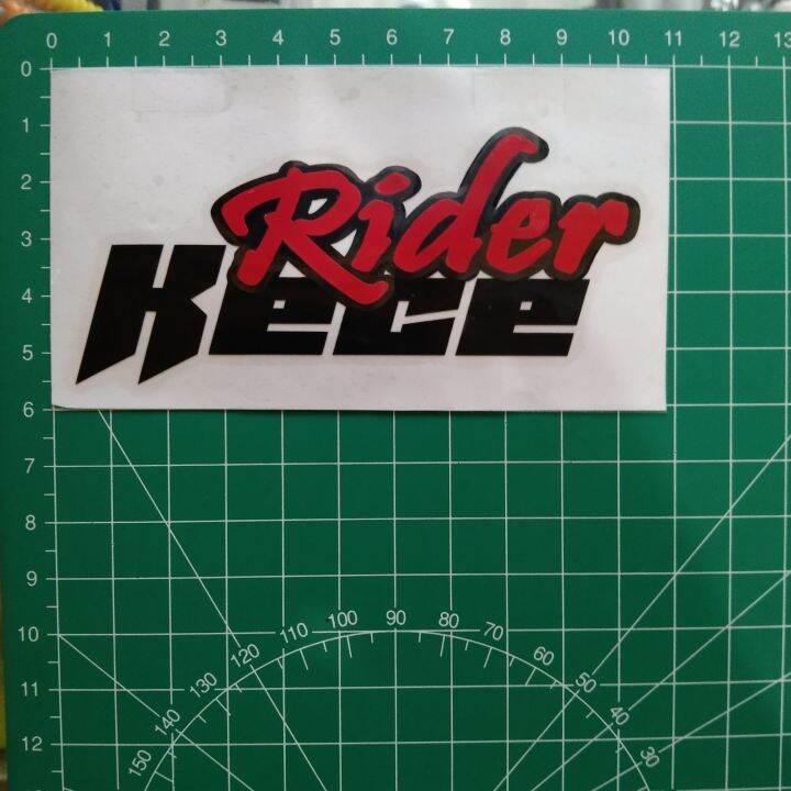 Stiker/Sticker Cutting Rider Kece Tulisan Keren | Lazada Indonesia