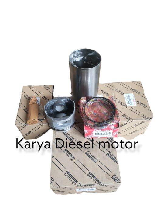 Liner Kit Set atau Boring Kit Set atau Liner Piston Set Toyota Dyna 14B 115 Hino Dutro Lama 115 ...