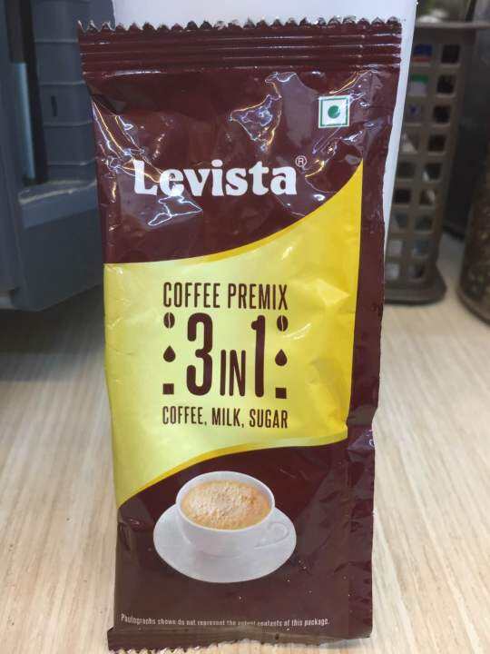 Levista Coffee Premix 3 in 1 per sachet / big pack (25 sachet) | Lazada