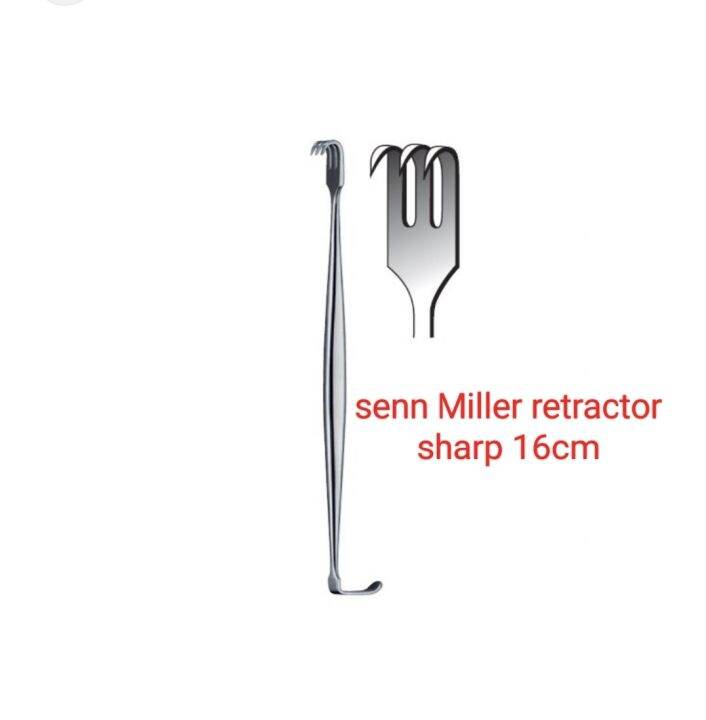senn Mueller retractor sharp 16cm stainless steel | Lazada