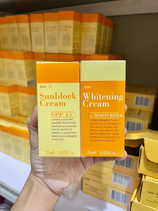 RDL SUNBLOCK & NIGHT CREAM - #1 SUNBLOCK IN THE PHILIPPINES | Lazada PH