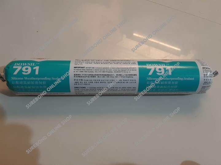 Dowsil 791 500ml weatherproofing sealant "GRAY" | Lazada PH