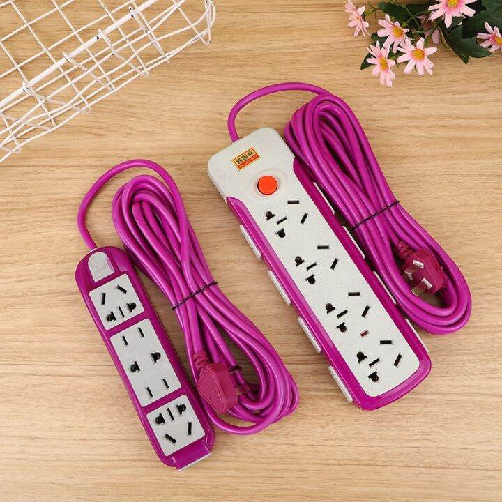 Extension Cord w/ Universal Outlet & Switch 3m 5m waterroof socket ...
