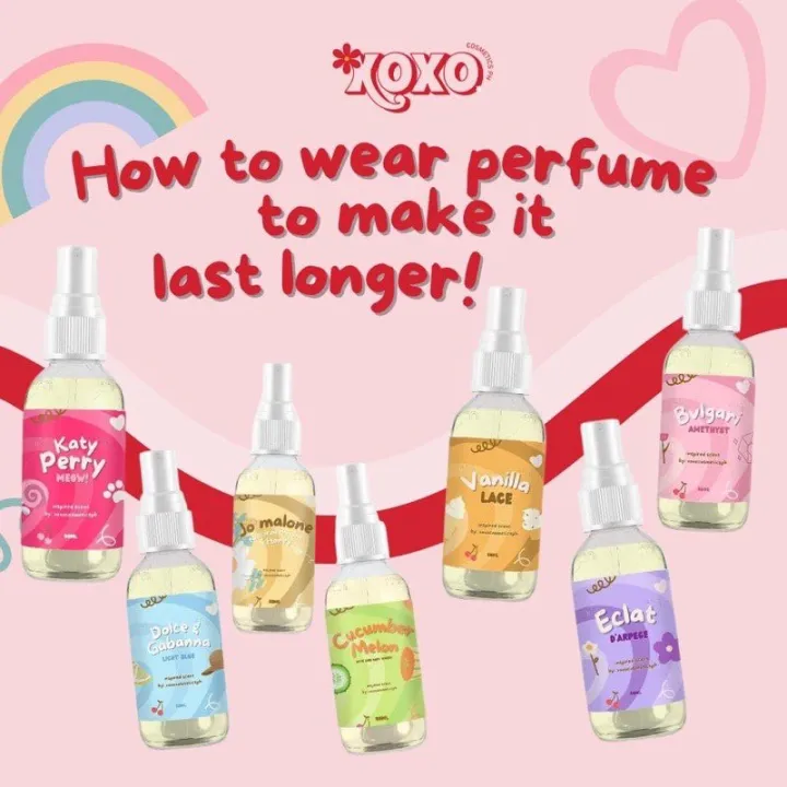 XoXo Cosmetics Ph Inspired Perfumed | Lazada PH