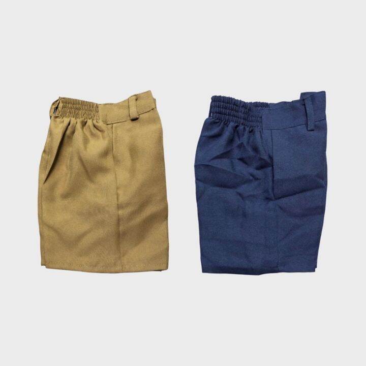 SHORT SCHOOL UNIFORM FOR KIDS (NAVY BLUE, KHAKIE) | Lazada PH