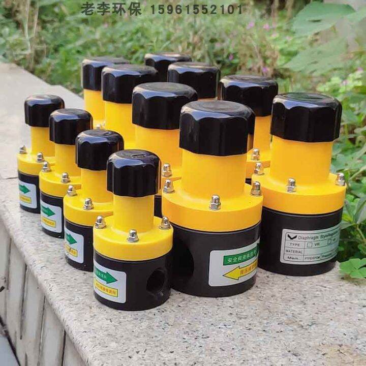 UPVC/Pp/PTFE/Sus Stainless Steel/CPVC Safety Valve DN15/Back Pressure ...