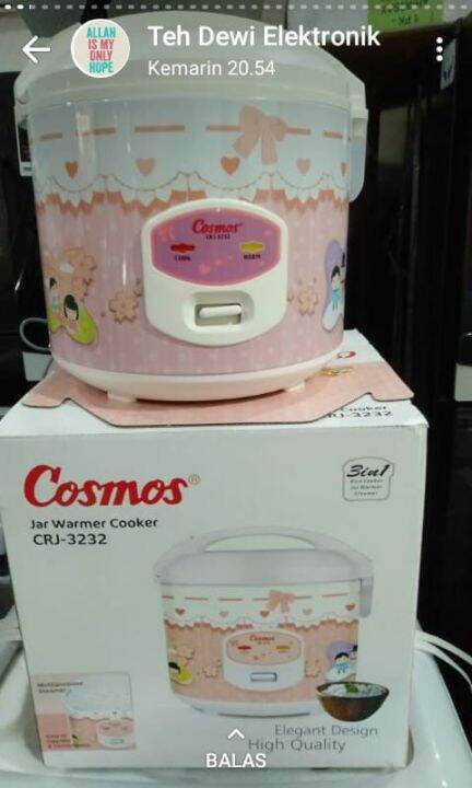 rice cooker cosmos 2 liter | Lazada Indonesia