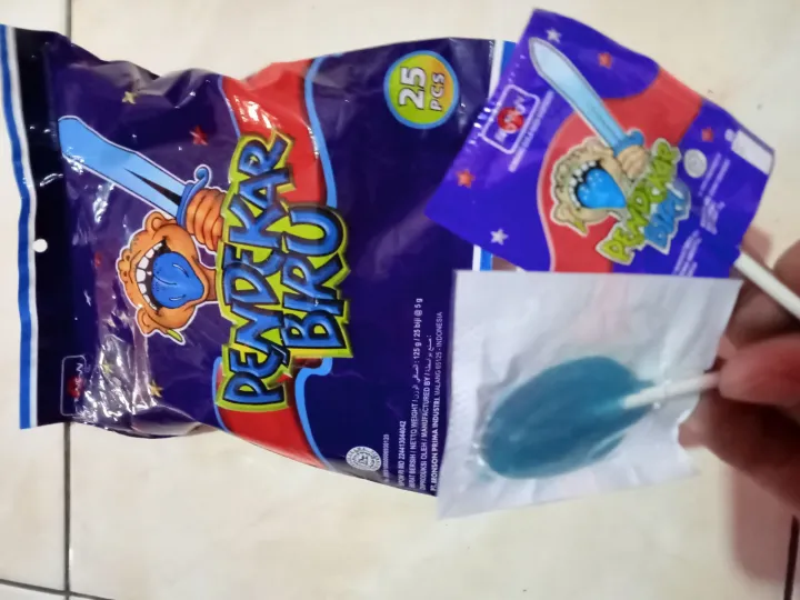 permen pendekar biru isi 25 pcs | Lazada Indonesia