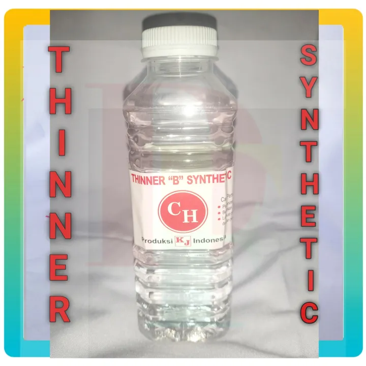 THINNER "B" synthetic pengencer cat besi dan kayu 250ml | Lazada Indonesia