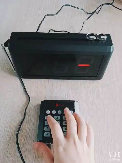 Queue Wireless Calling System 999-Channel Number Keypad Caller + Number Display Host for ...