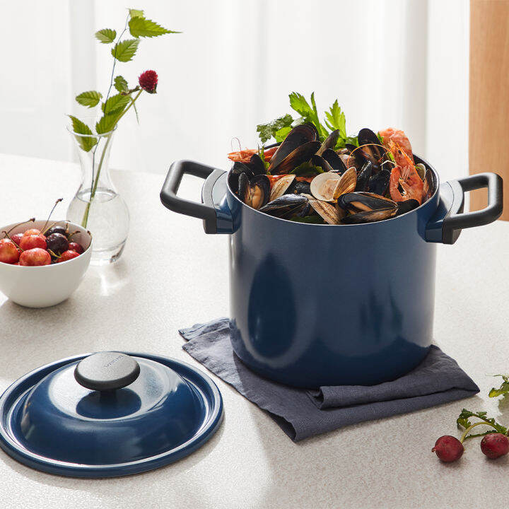 LocknLock Decore Non Stick Cookware Starter Set B | 20cm Stock Pot ...