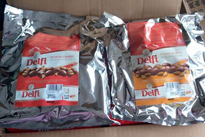 Coklat Delfi Kiloan Varian Almond dan Mede | Lazada Indonesia