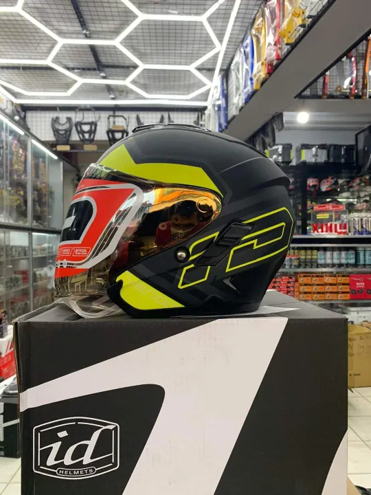 ID HELMET VENOM HALF FACE | Lazada PH