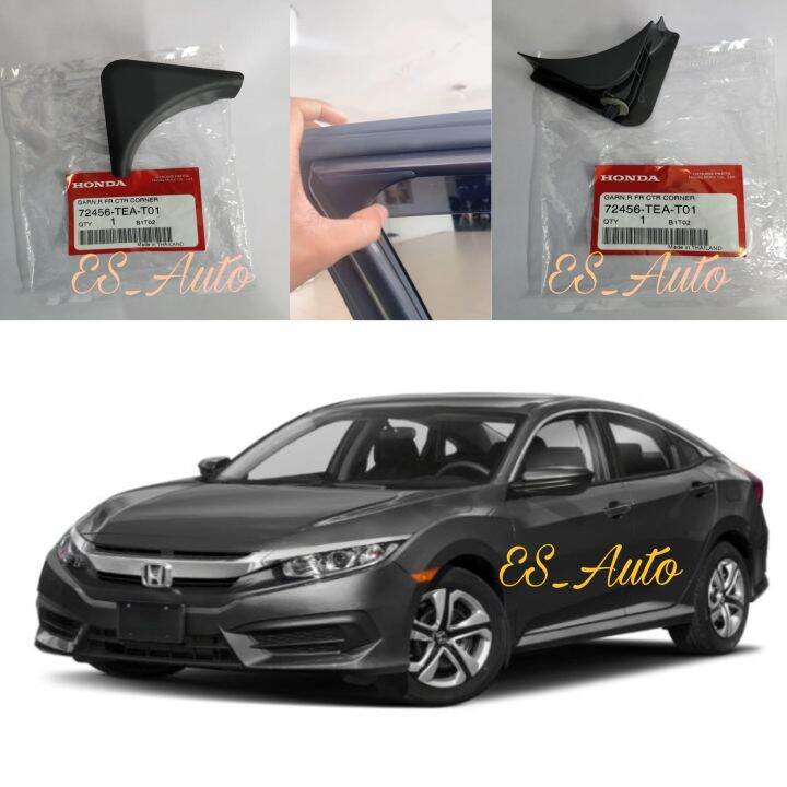 *ORIGINAL HONDA TEA CIVIC 16 FC DOOR GARNISH CENTRE SIDE CORNER COVER ...