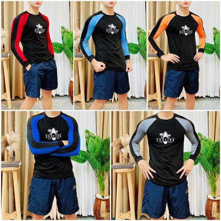Lamiros.ph: MENS RASHGUARD TOP ONLY | Lazada PH