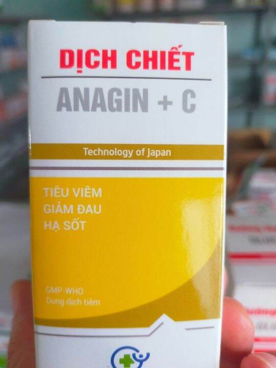 Dịch Triết (ANAGIN +C), Giảm Đau, Hạ Sốt, Tăng Sức Đề Kháng Trên Trâu ...