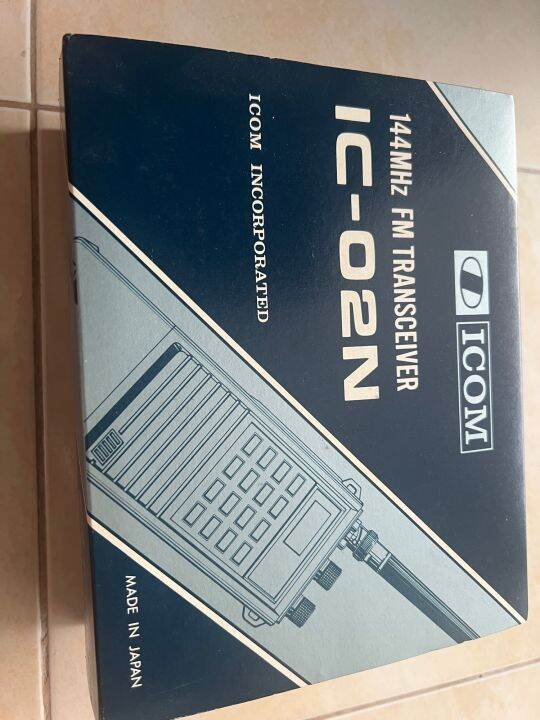 ICOM IC-02N. NEW OLD Stock. วิทยุเก่าญี่ปุ่นสะสม | Lazada.co.th