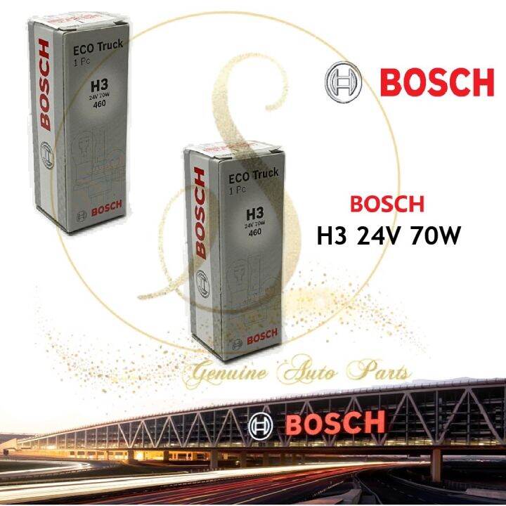 ( 3 PCS ) ORIGINAL BOSCH BULB H3 24V 70W | Lazada