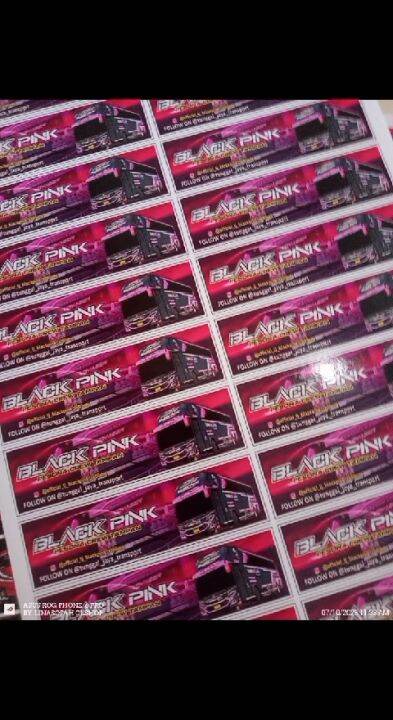 Stiker bus basuri / tempelan sticker buss telolet 1 lembar isi 20 pcs ...